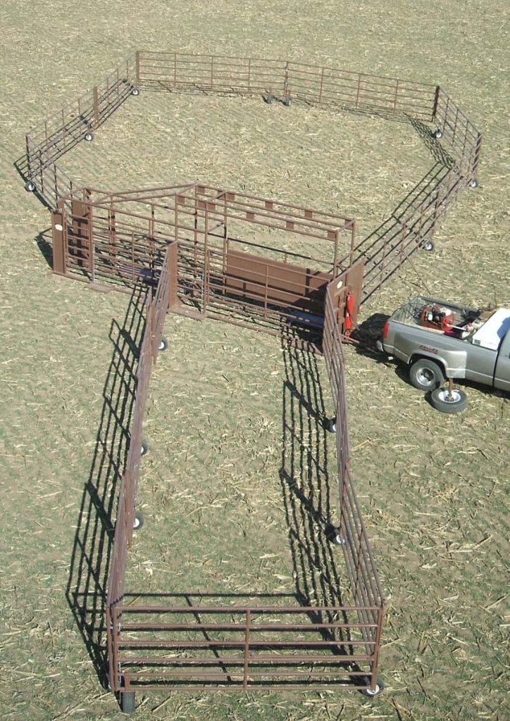 The DUKE Portable Wheel Corral - Blattner